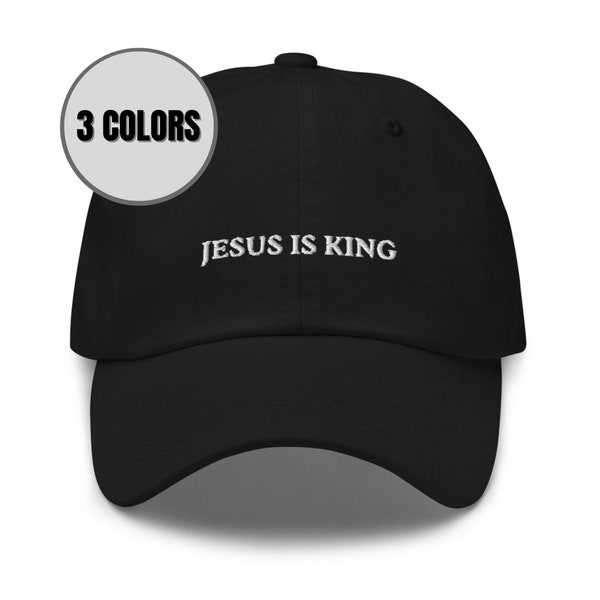 Jesus is King Hat - Etsy