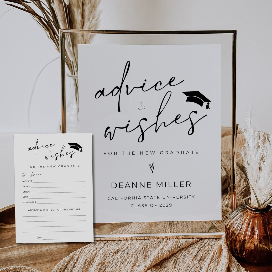 Graduation Advice and Wishes, Graduation Advice Cards, Modern ...