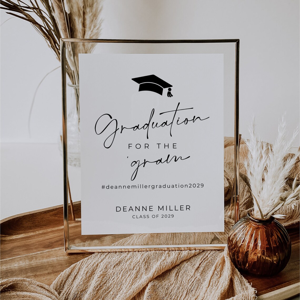 Graduation Party Sign Template Bundle Graduation Advice Card - Etsy