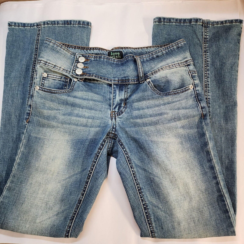 Vintage Low Rise Jeans 2000s - Etsy