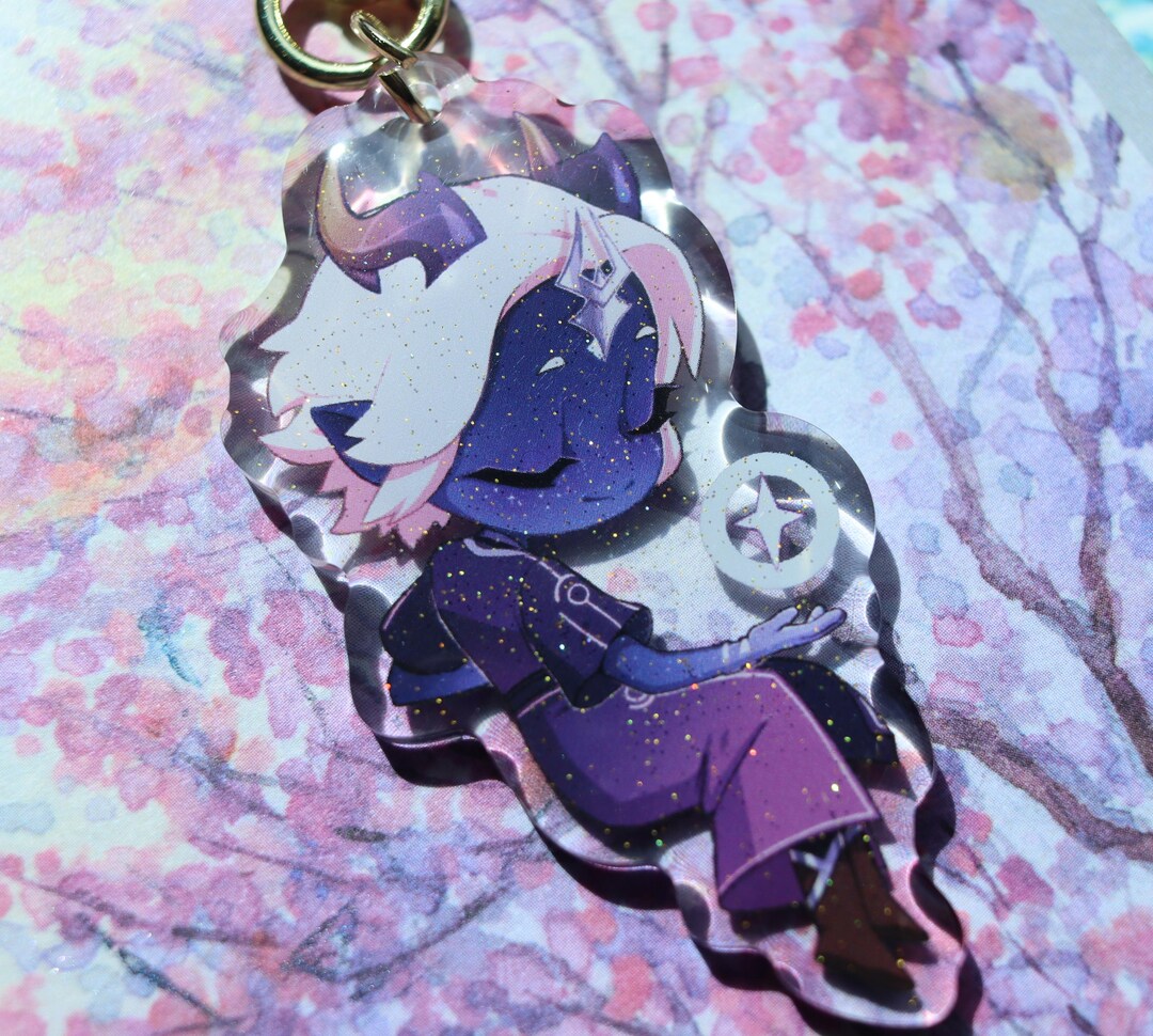 The Merciful One, the Dragon Prince, 2.5" Glitter Acrylic Charm / Holo ...