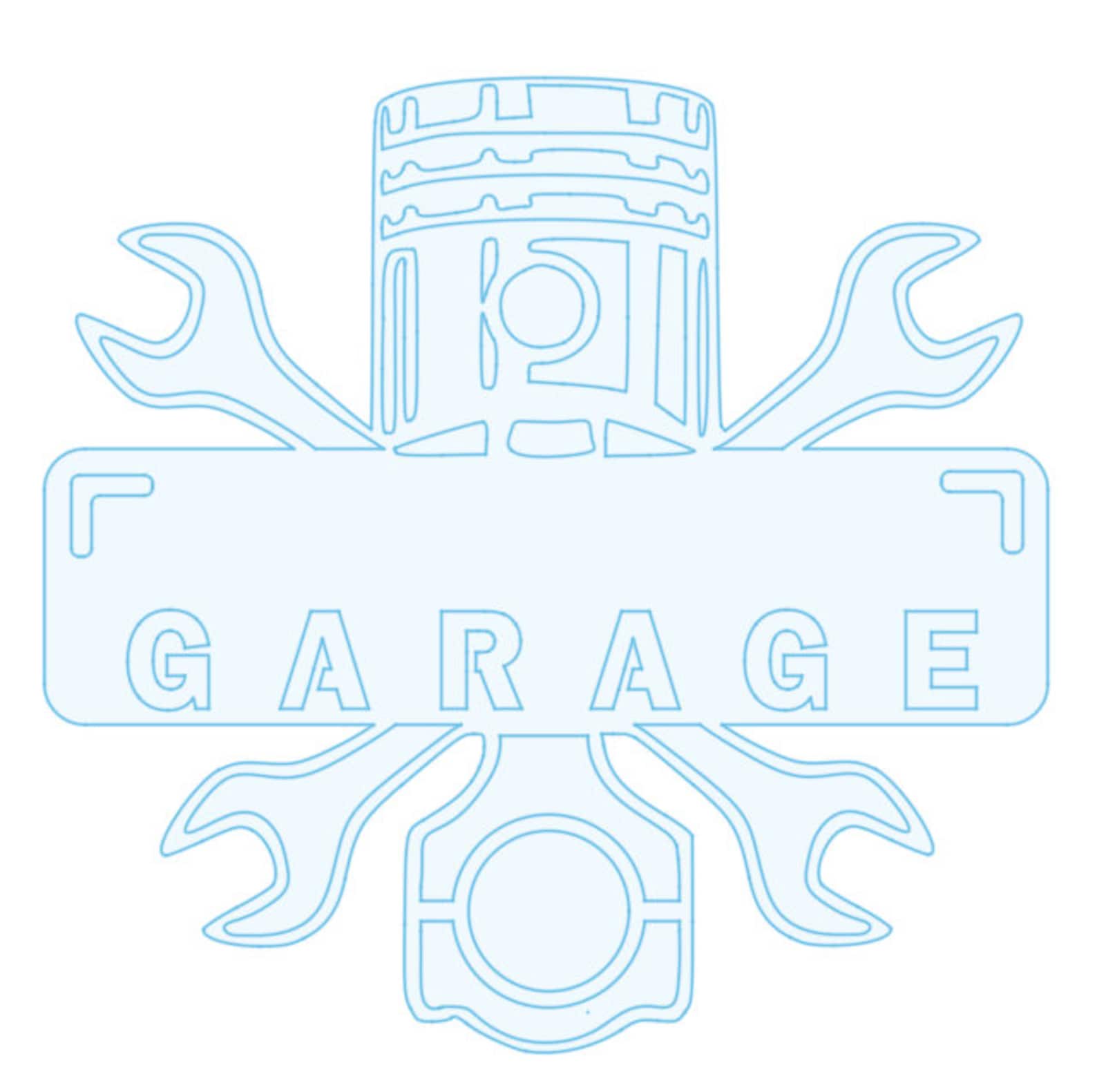 Piston Wrench Monogram DXF File Wall Art (FILE ONLY) - Etsy