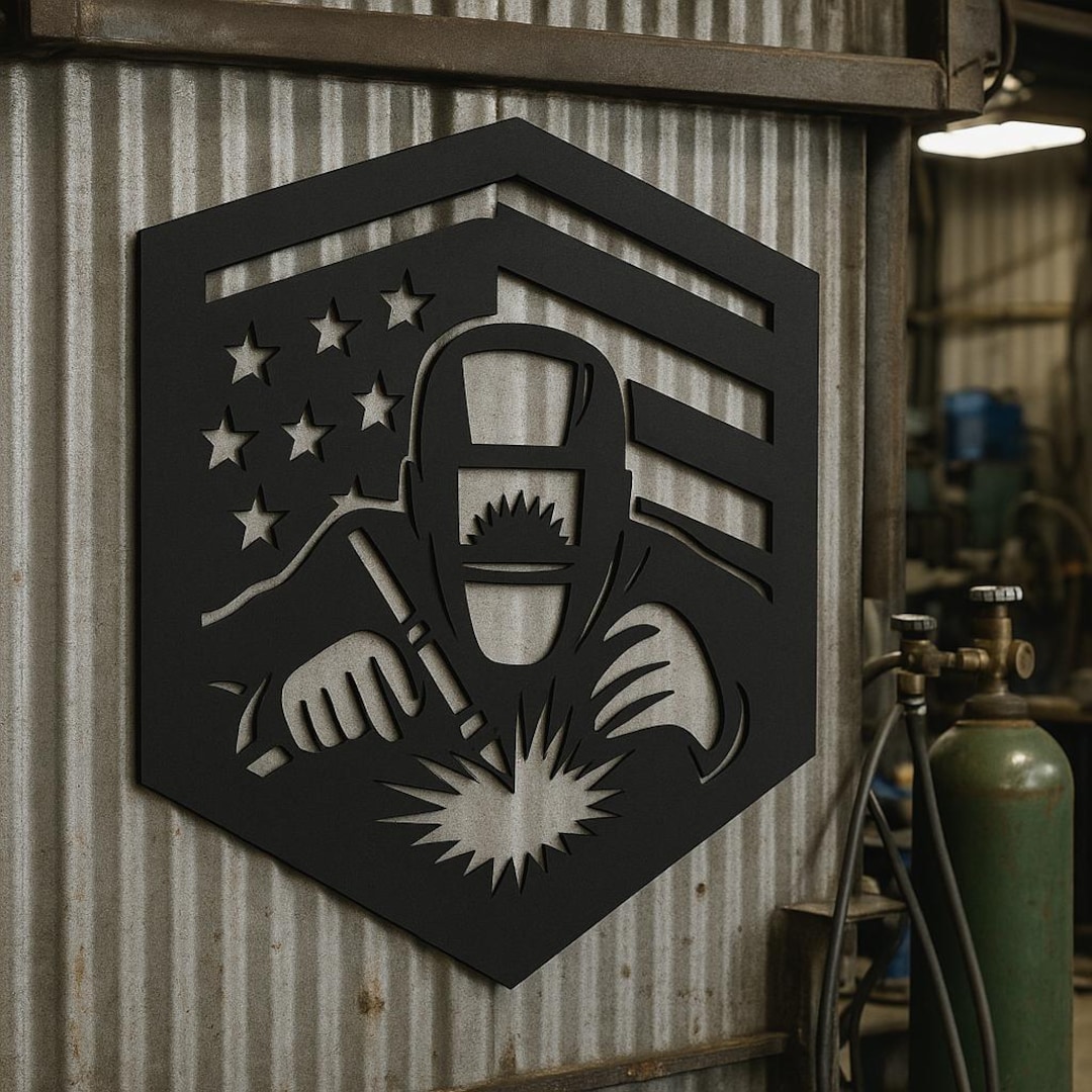 American Welder DXF File ONLY - Etsy