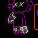 Kaws Neon Sign / Kaws Led Light / Custom Neon Sign / Kaws Led Lights ...