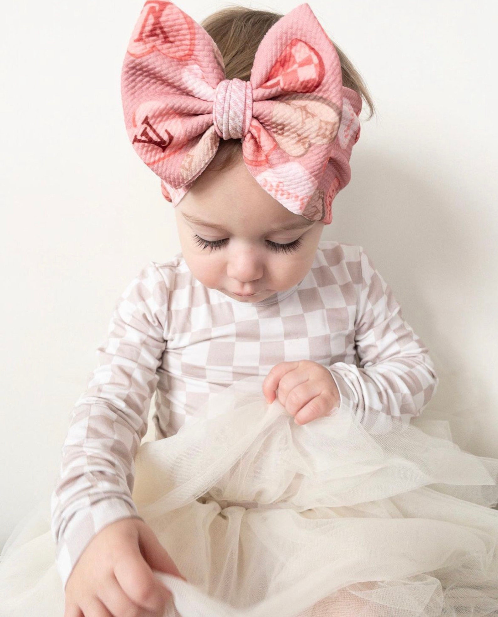 Checker Bamboo Tulle Bodysuit for Babies and Toddlers - Etsy