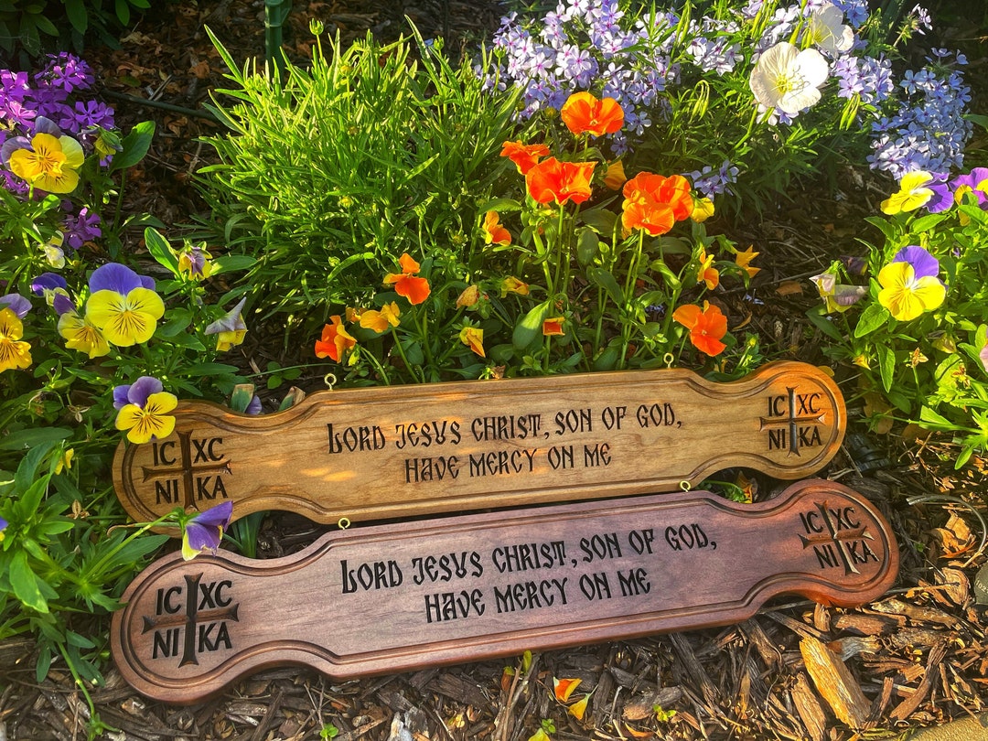 The Jesus Prayer | Decorative Monastic Talanton / Simantron Style With ...