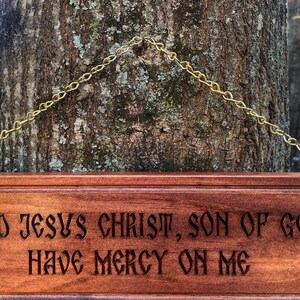 The Jesus Prayer | Decorative Monastic Talanton / Simantron Style With ...