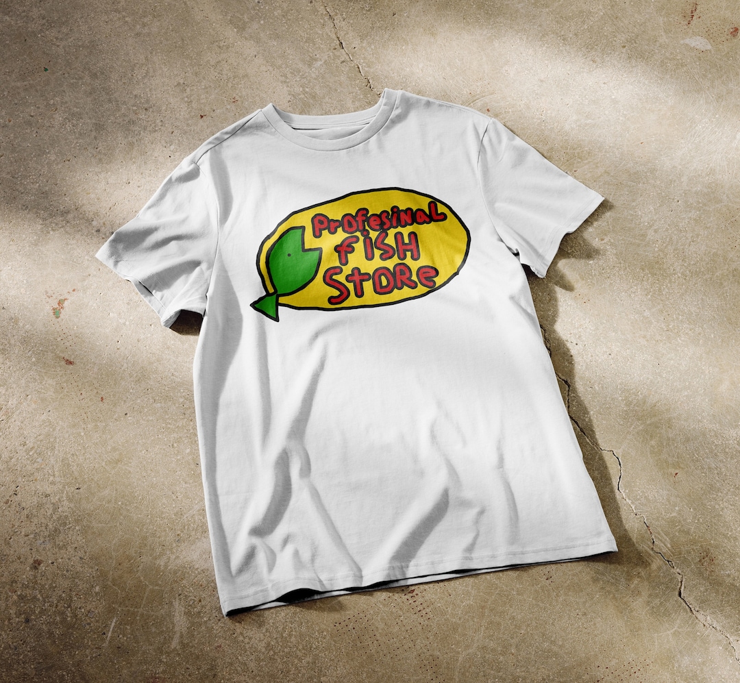 Professional Fish Store Shirt Weird Shirts, Meme T-shirts, Funny Tee ...