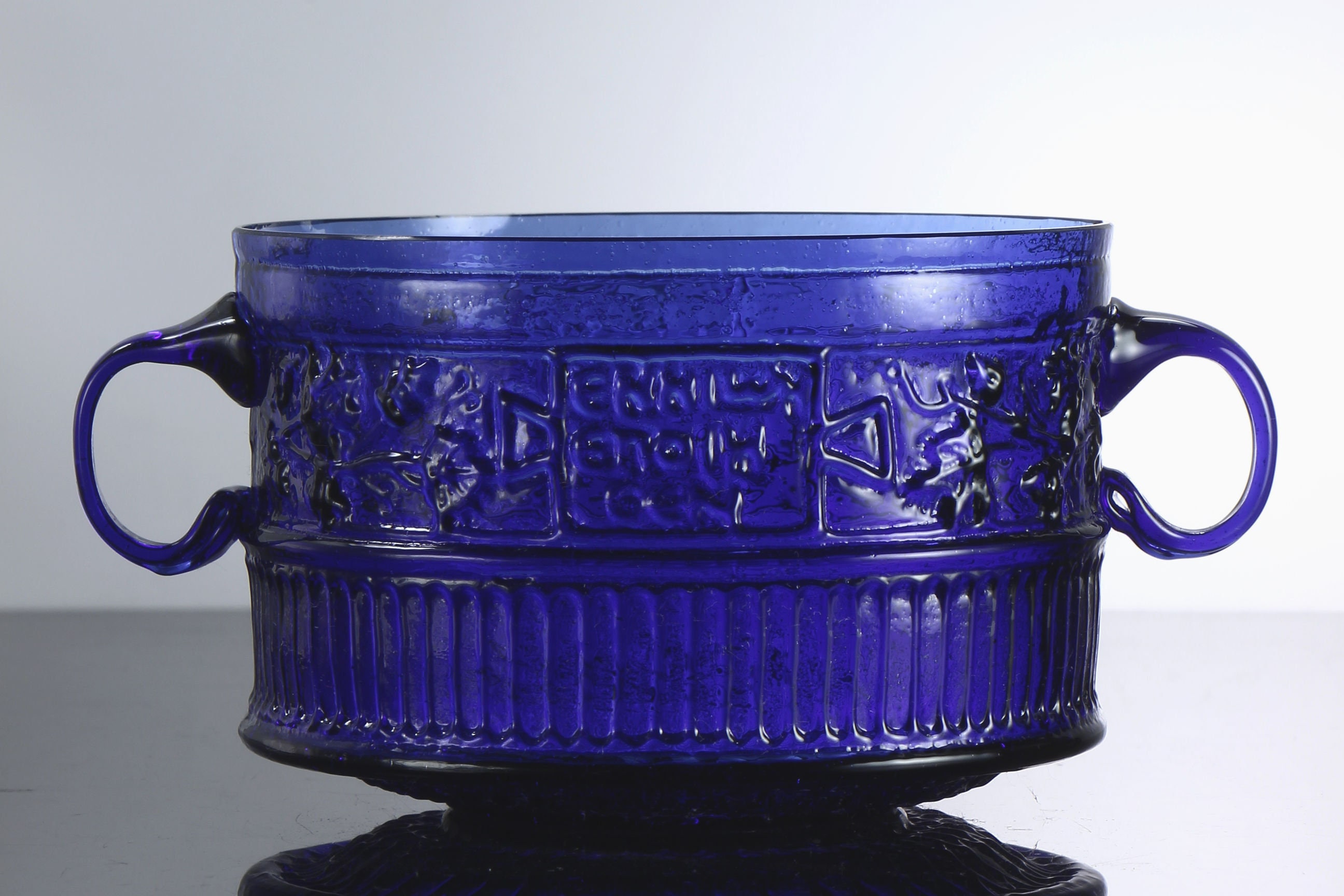 Ennion Beaker (061a in Cobalt Blue Glass) - Etsy