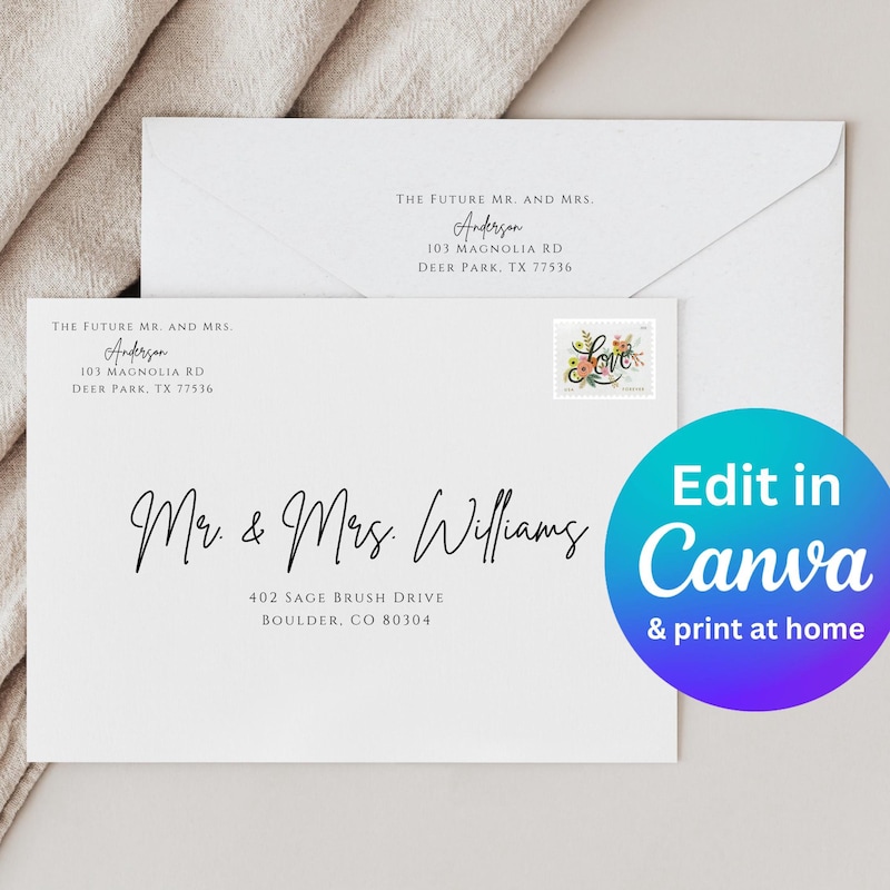 Diy Address Labels - Etsy