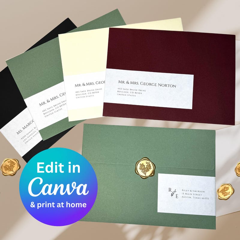 Address Label - Etsy