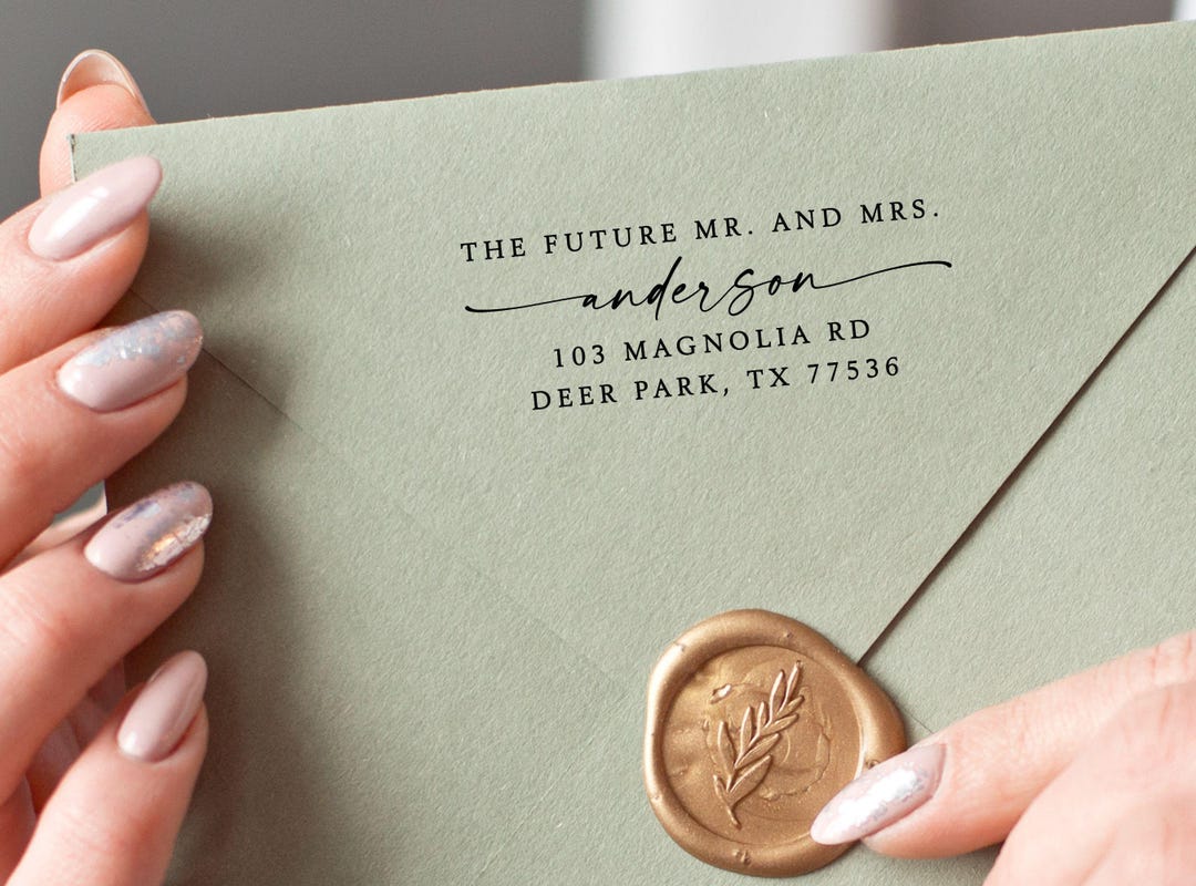 Wedding Stamper | Wedding Stamp | Invitation Stamper | Wedding Address ...