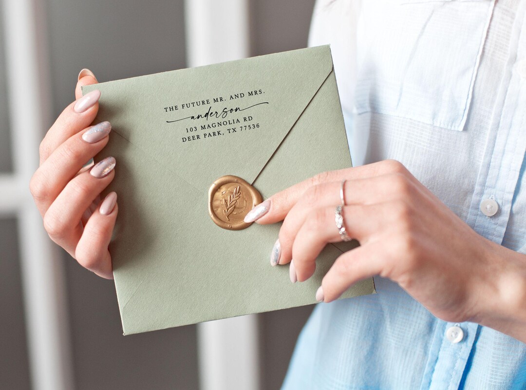 Wedding Stamper | Wedding Stamp | Invitation Stamper | Wedding Address ...