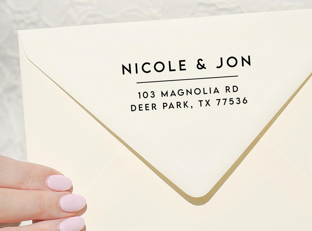 Wedding Stamper, Wedding Invitation Stamper, Self Inking Stamper ...