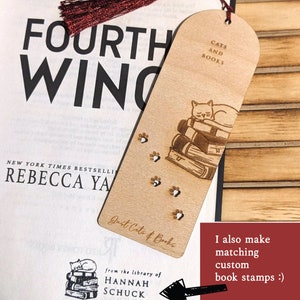 Emotional Support Bookmark Christmas Gifts for Her Stocking Stuffers ...