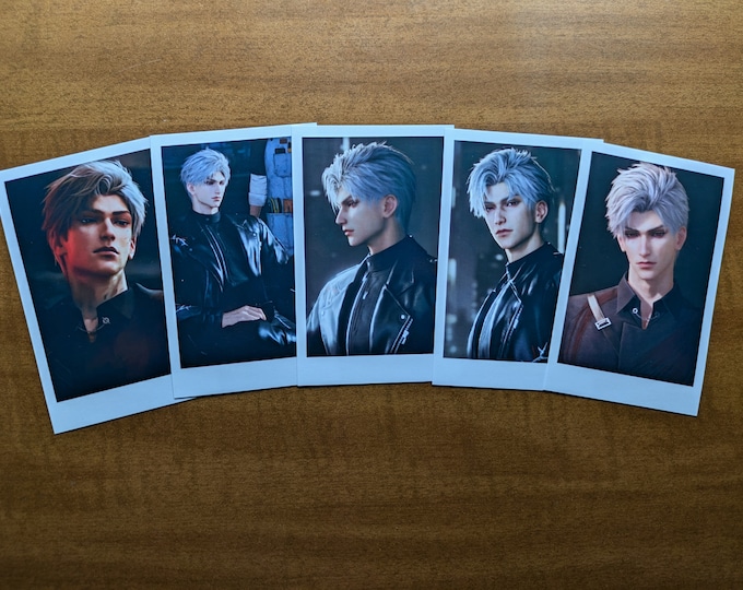 Chibi Sylus Stickers 50pcs! Love and Deepspace Qinche Xavier Rafayel ...