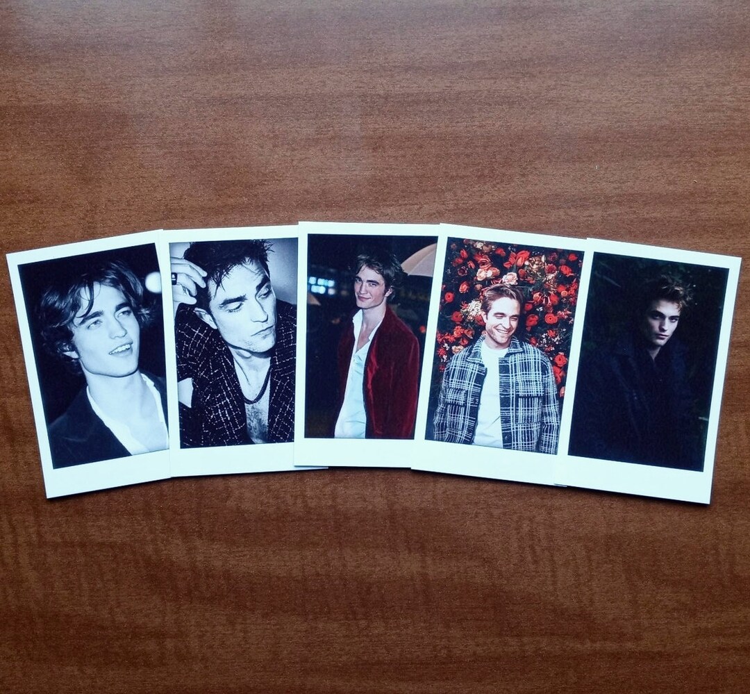 Robert Pattinson Inspired Cute Mini Photo Set - Etsy