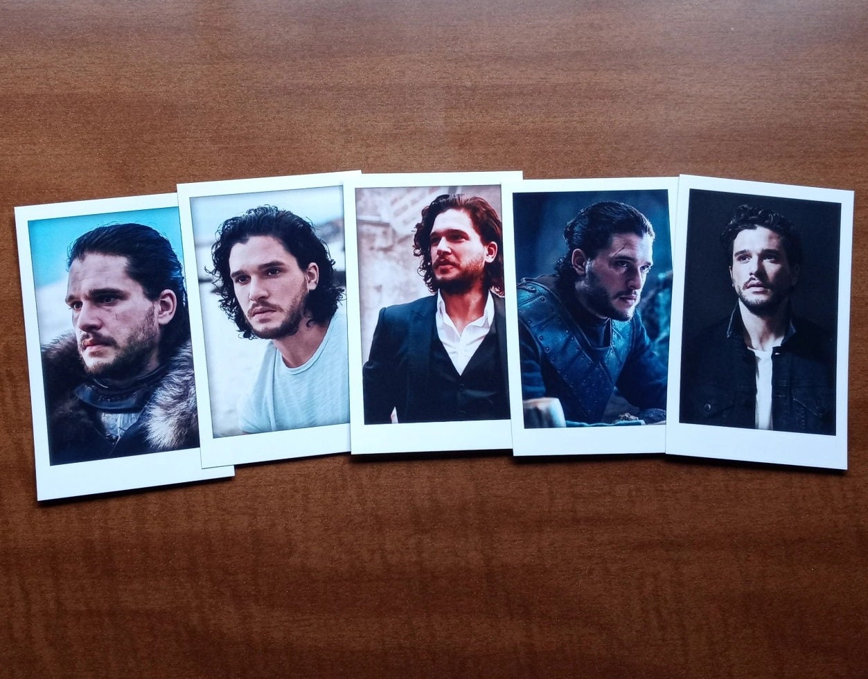 Kit Harington Inspired Cute Mini Photo Set - Etsy