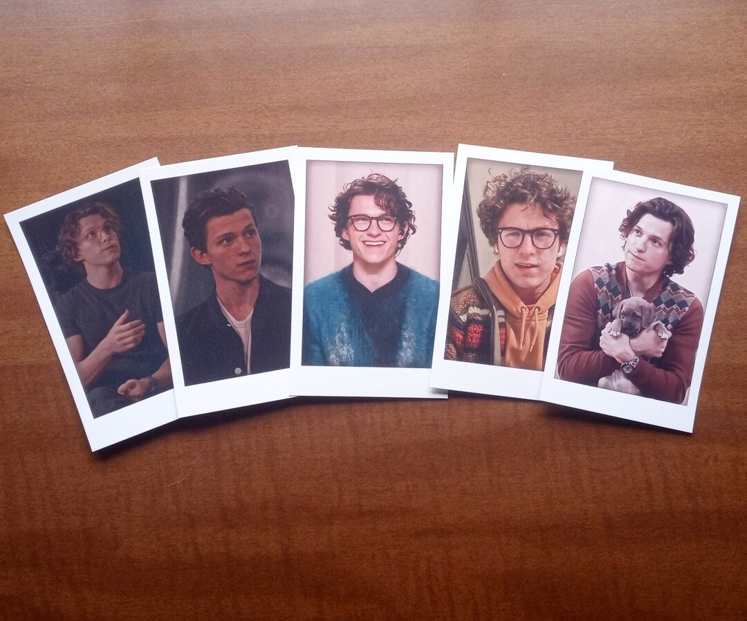 Tom Holland Inspired Cute Mini Photo Set - Etsy
