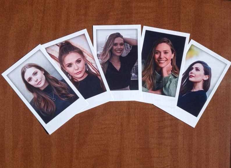 Elizabeth Olsen Inspired Cute Mini Photo Set - Etsy