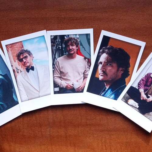 Pedro Pascal Inspired Cute Mini Photo Set - Etsy