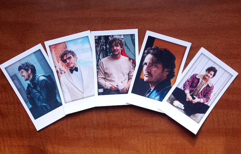 Pedro Pascal Inspired Cute Mini Photo Set - Etsy