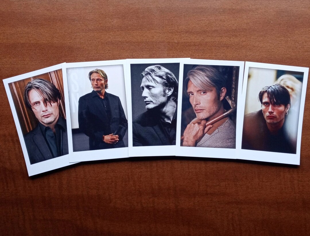 Mads Mikkelsen Inspired Cute Mini Photo Set - Etsy