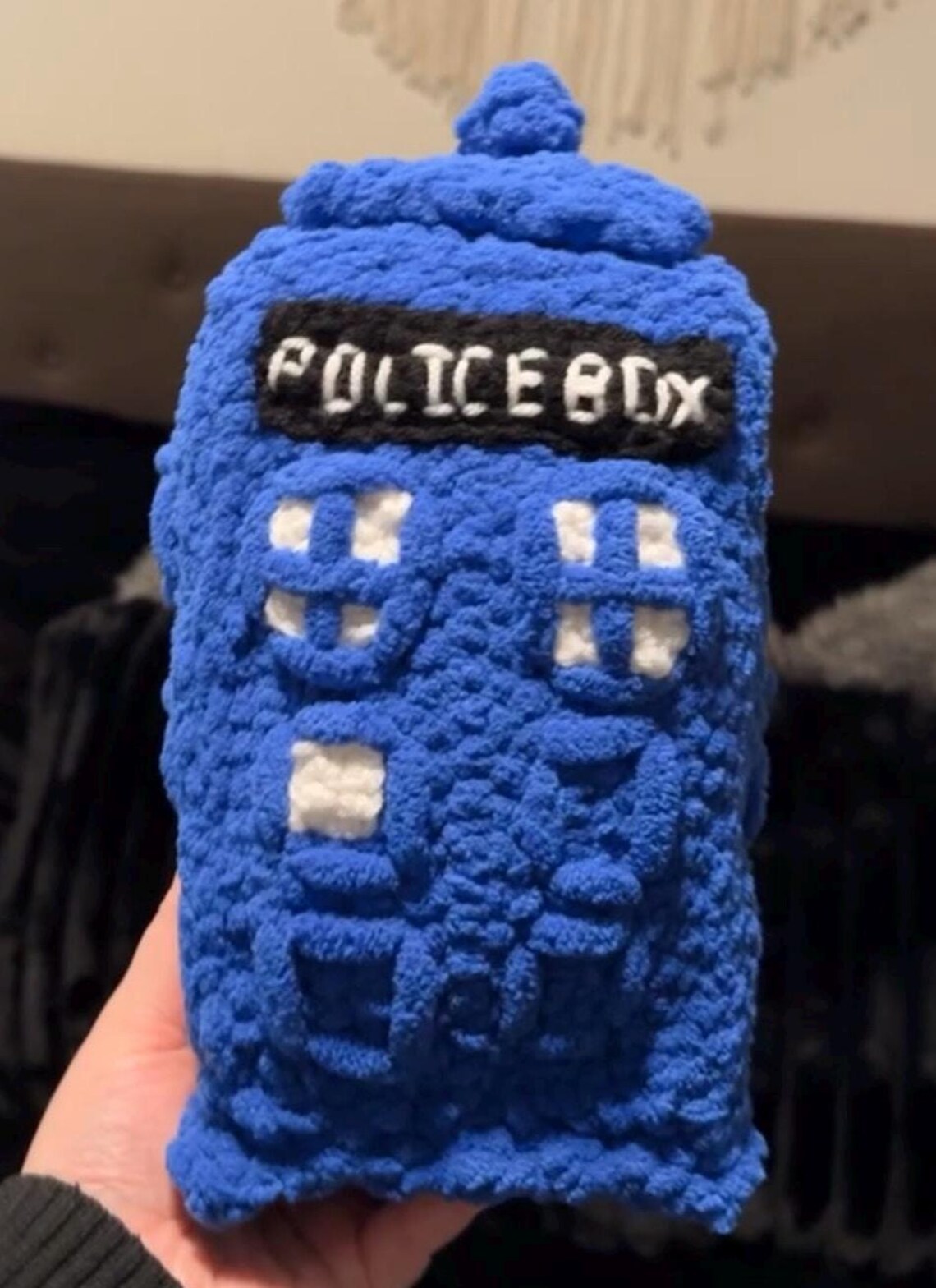 TARDIS Plush/pillow Crochet Pattern (PDF Download) - Etsy