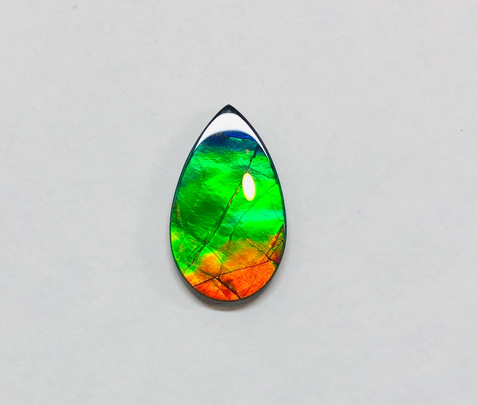 Ammolite Triplet AAA, Ammolite, Ammolite Stone, Ammolite Gemstone ...