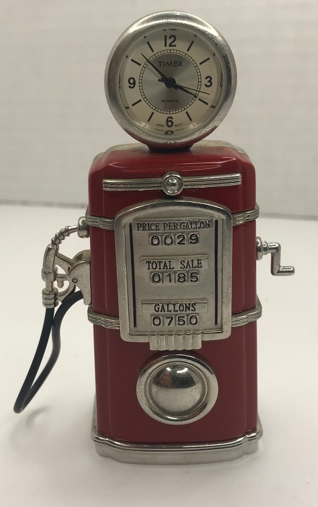 Timex Novelty Gas Pump Clock - Etsy