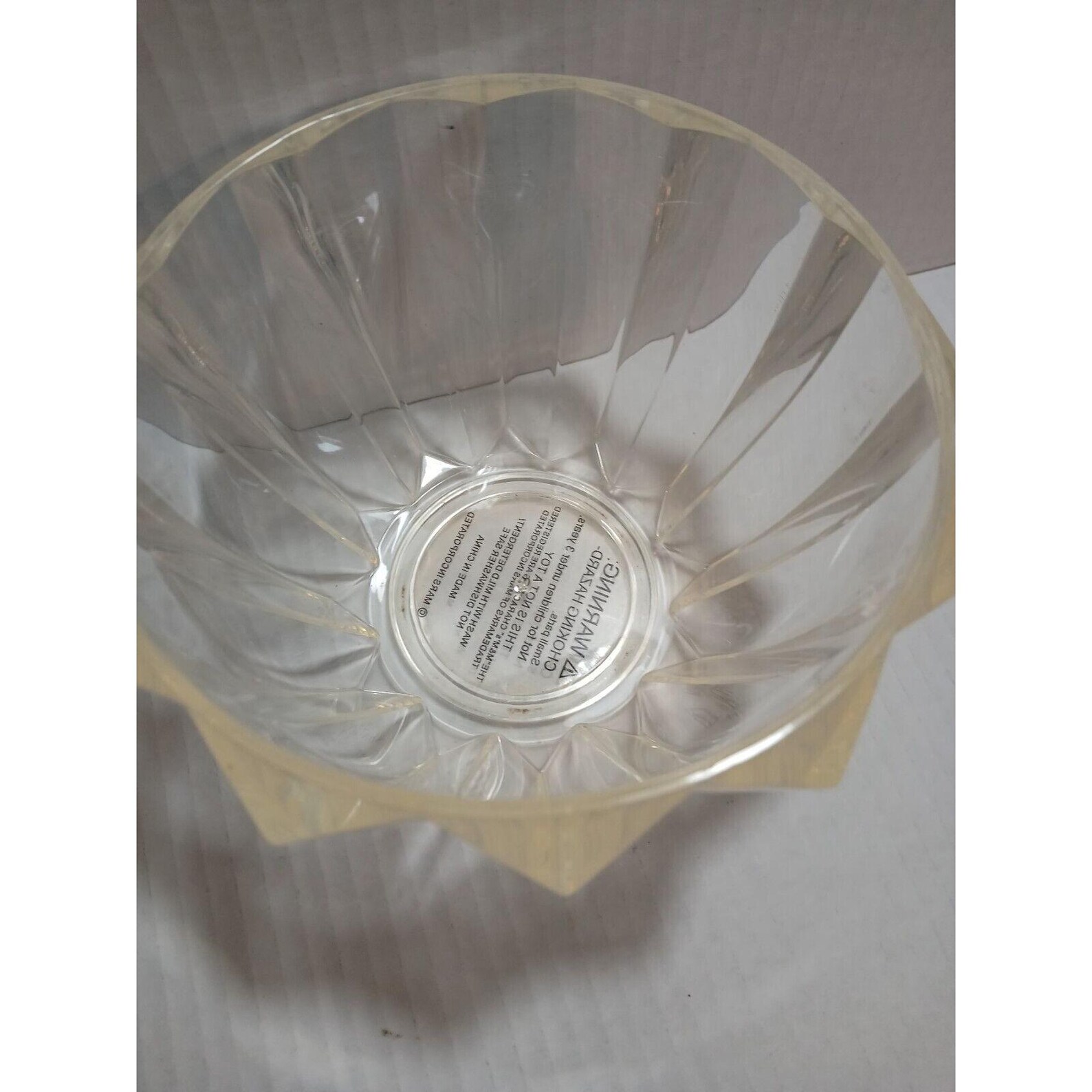 M&M Vtg Plastic Candy Dish Bowl W/lid Red and Yellow - Etsy