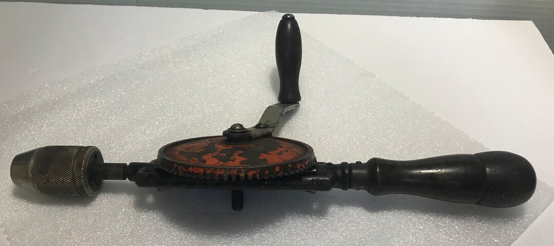 Vintage Wards Master Hand Drill - Etsy