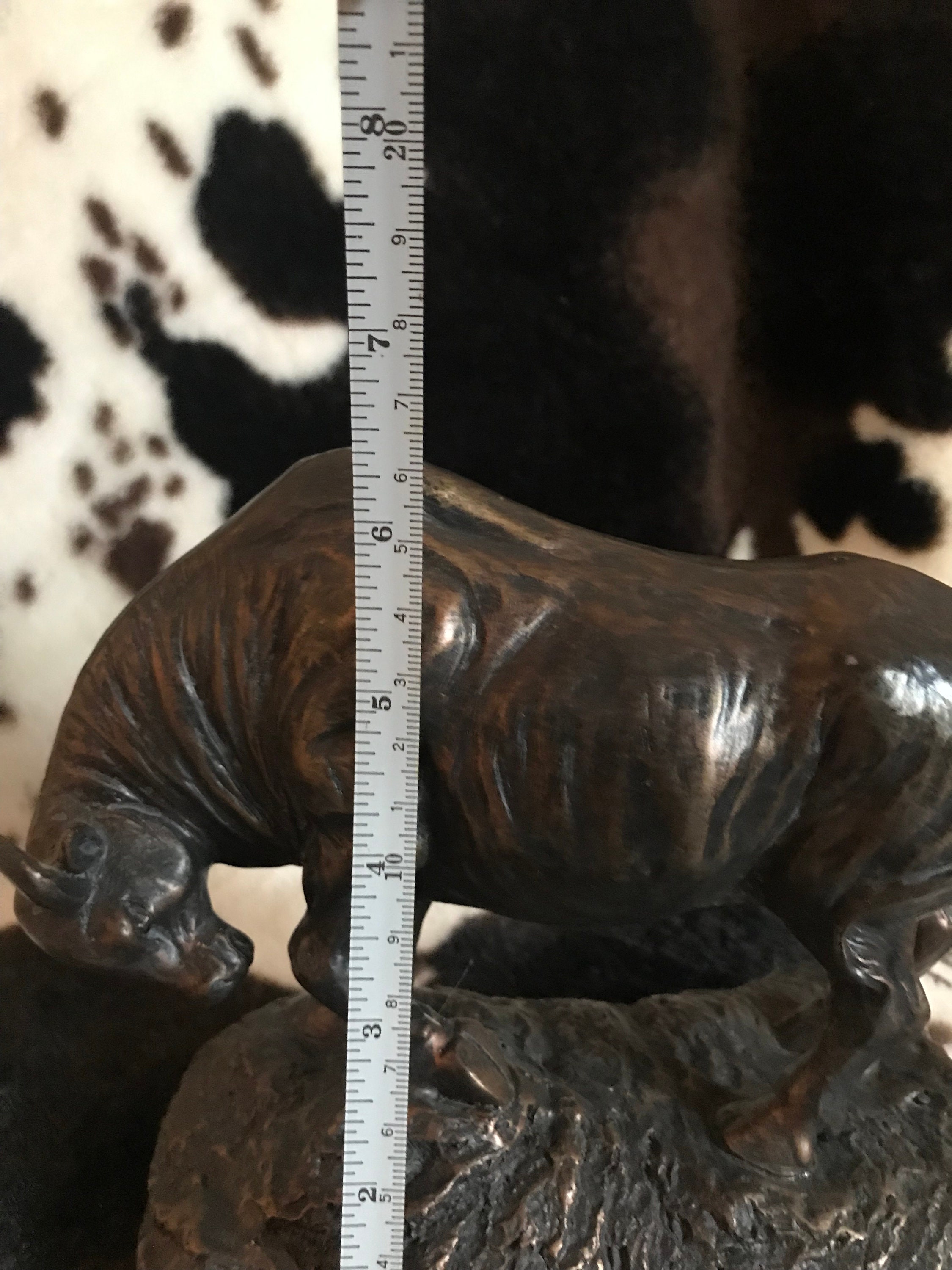Bull Statue Merrill Lynch Bull. 6 1/2in Tall - Etsy