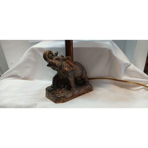 31 Stick Lamp With Elephant Base - Etsy