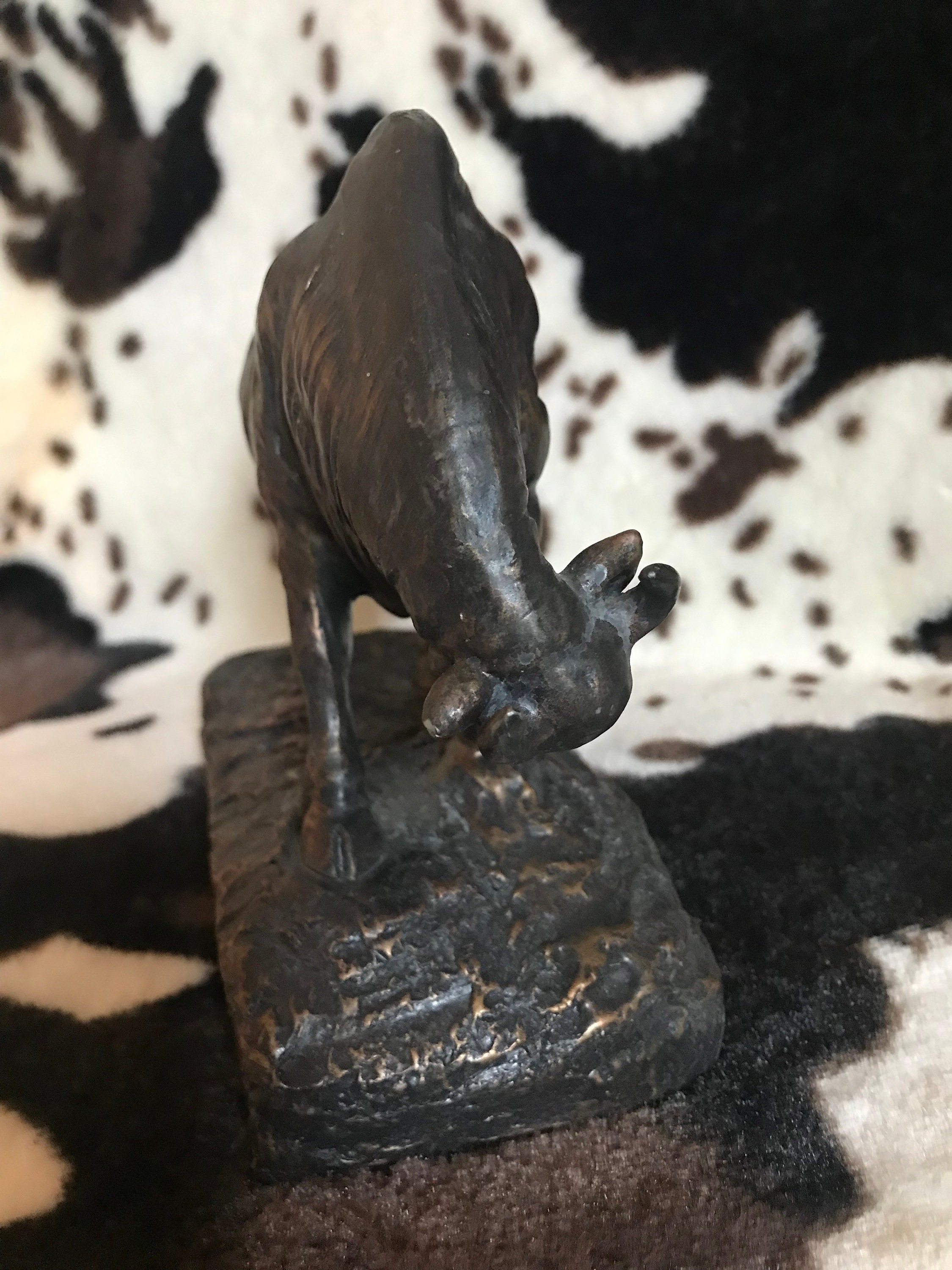 Bull Statue Merrill Lynch Bull. 6 1/2in Tall - Etsy