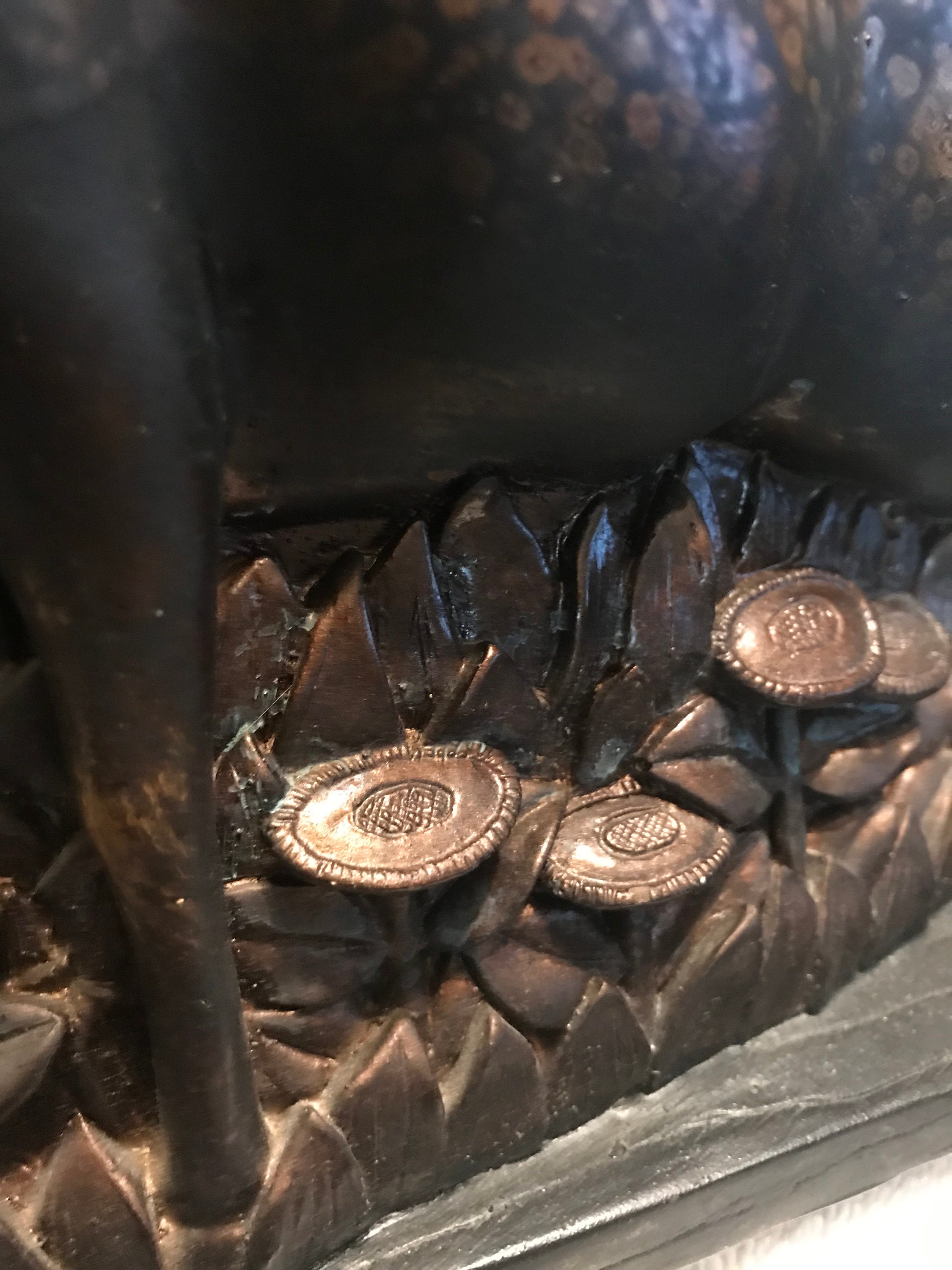 Resin Bull Desk Statue Western Decor - Etsy