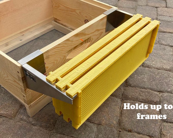 Apimaye Ergo & 7 Frame Nuc Heavy Duty Metal 4 Frame Bee Hive Inspection ...