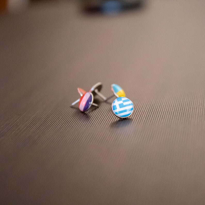 Kit of Flags Push Pins for Wooden World Map. - Etsy