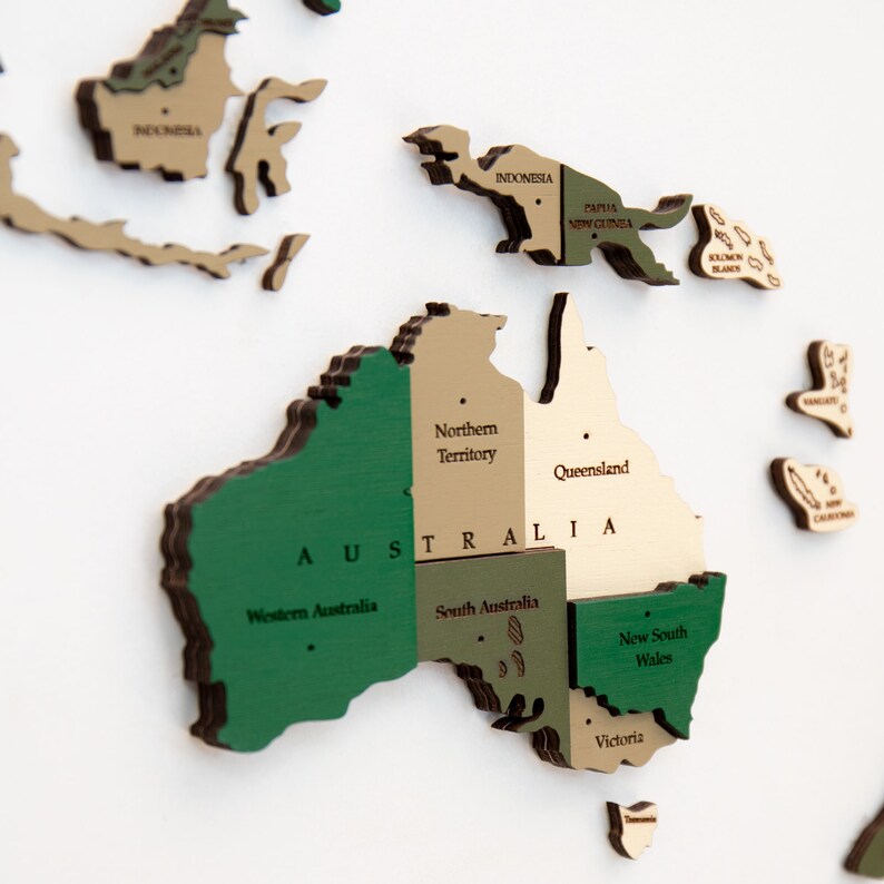 3D Wooden World Map Home Decor Present Gift for Boy Wall - Etsy