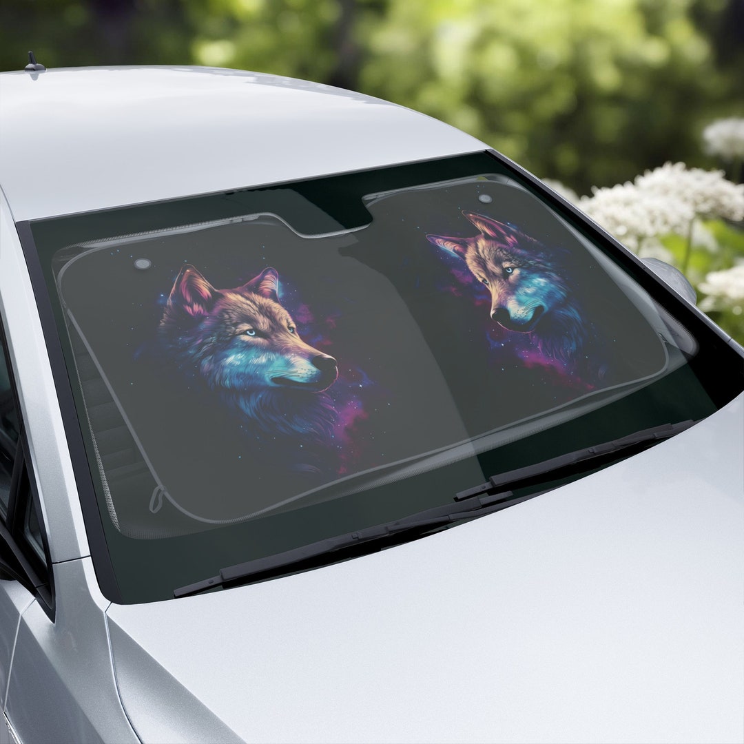 Wolf Galaxy Car Sun Shades, Stay Cool and Protect Your Interior ...