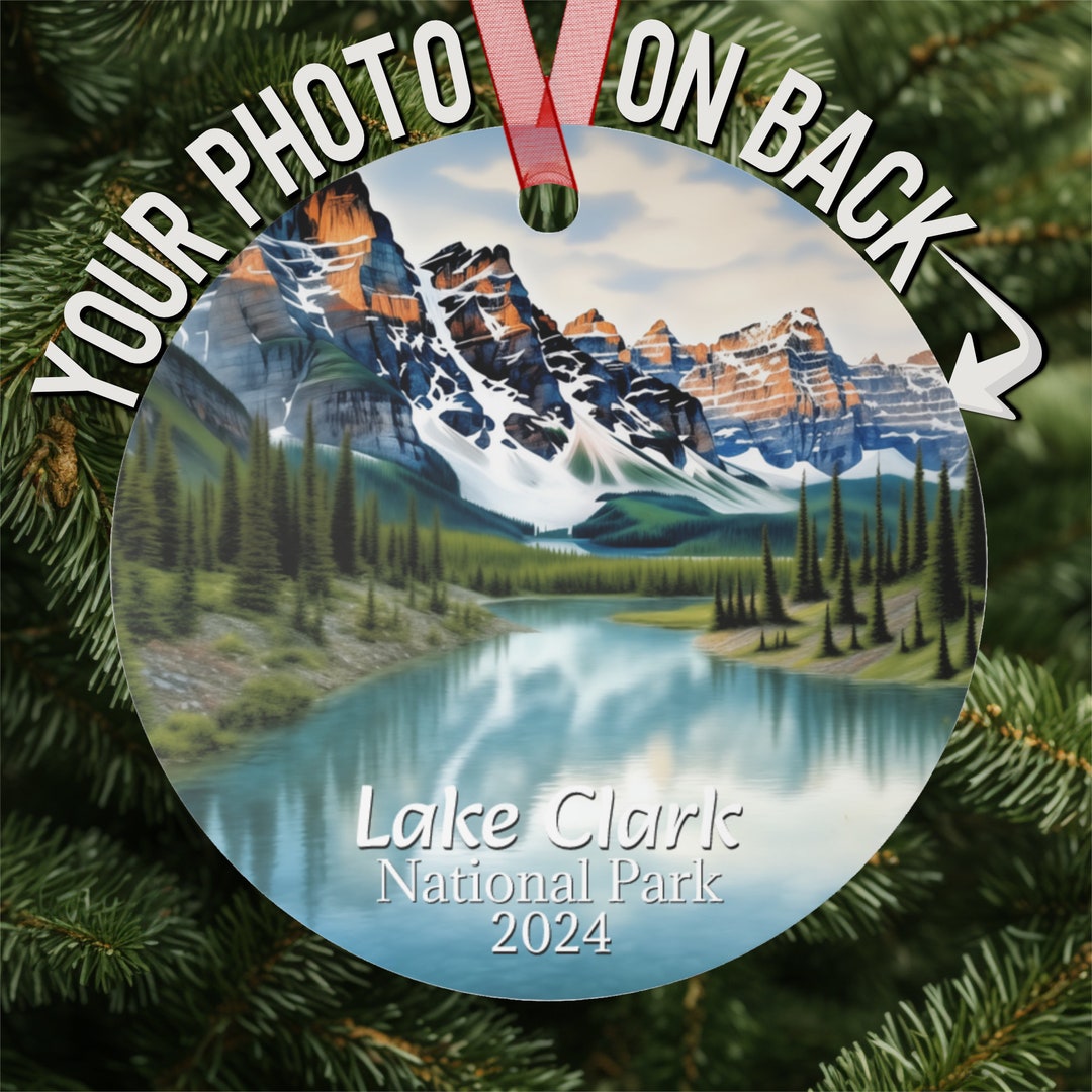 Custom Lake Clark National Park Ornament, Personalized Photo on ...