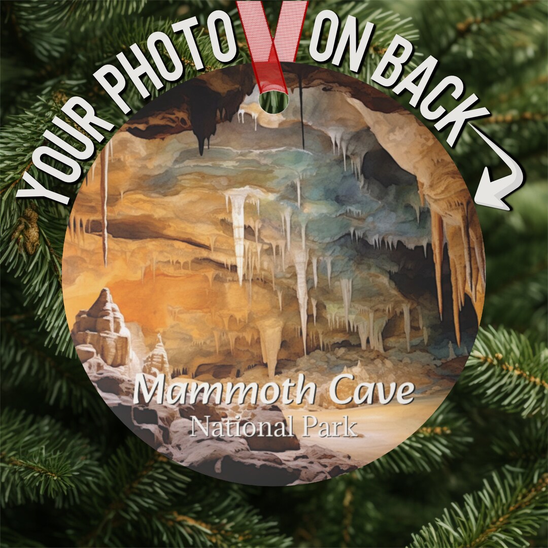 Custom Mammoth Cave National Park Ornament Christmas - Etsy