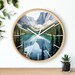 Yoho National Park Clock. Canadian National Park Series, Wooden Wall ...