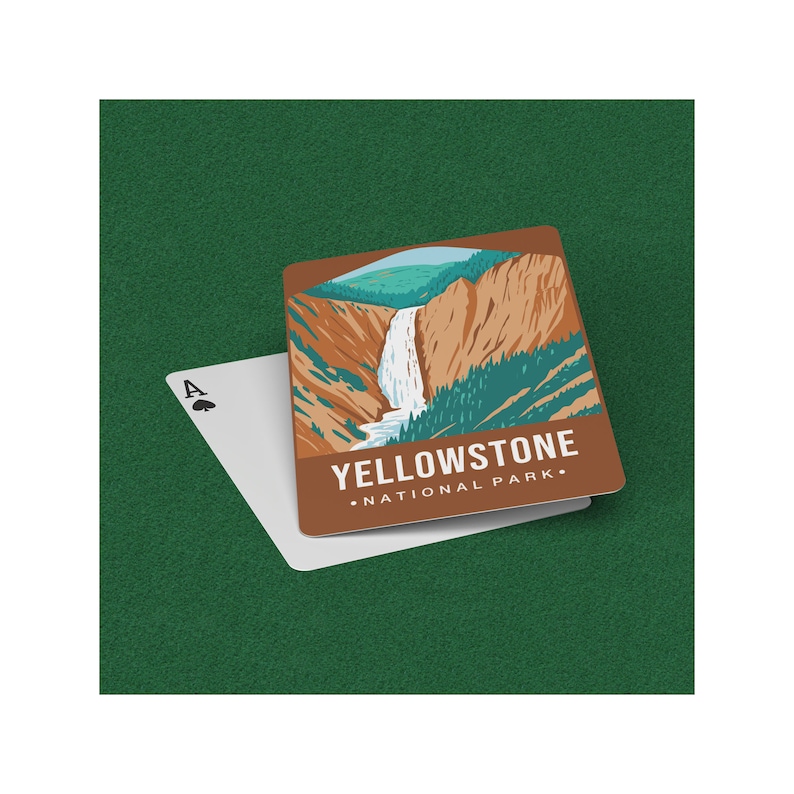 Yellowstone National Park Playing Cards, 52 Card Deck With 2 Jokers - Etsy