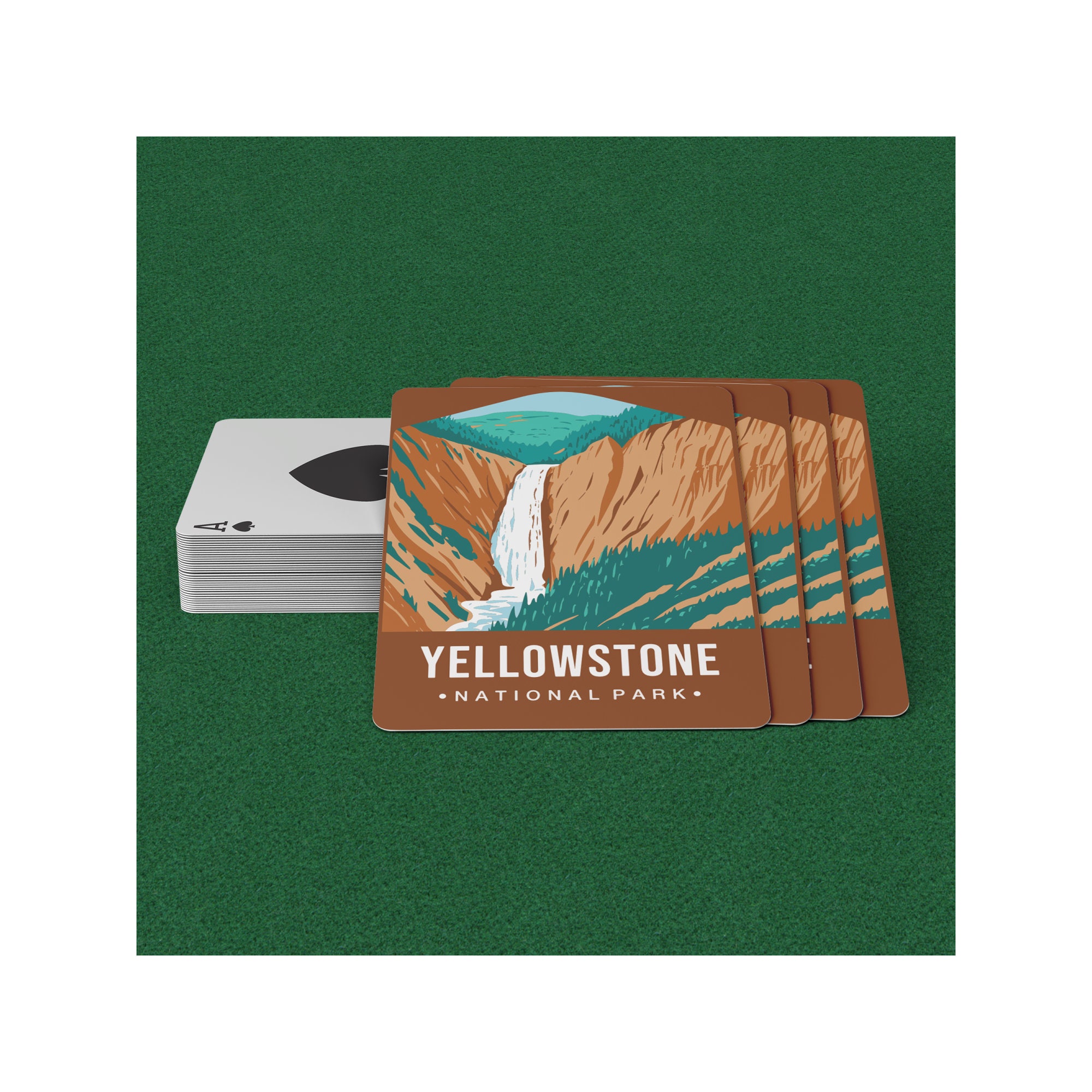 Yellowstone National Park Playing Cards 52 Card Deck With 2 - Etsy