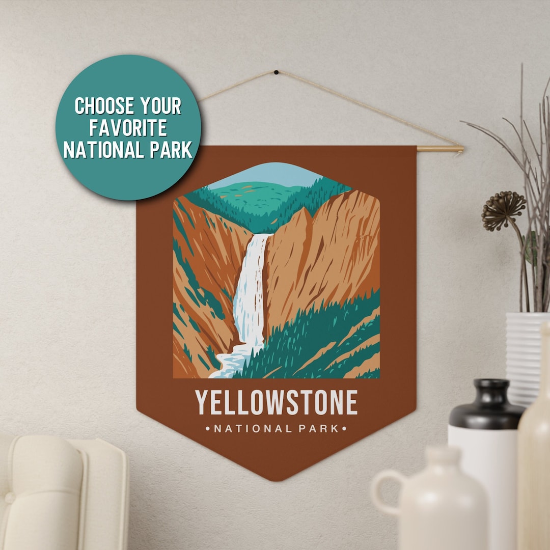 National Park Pennant | Choose Your Favorite of the 63 National Parks ...