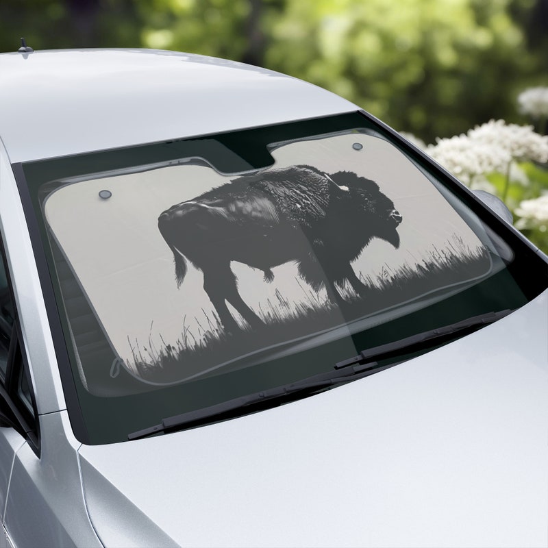 Bison Silhouette - Etsy
