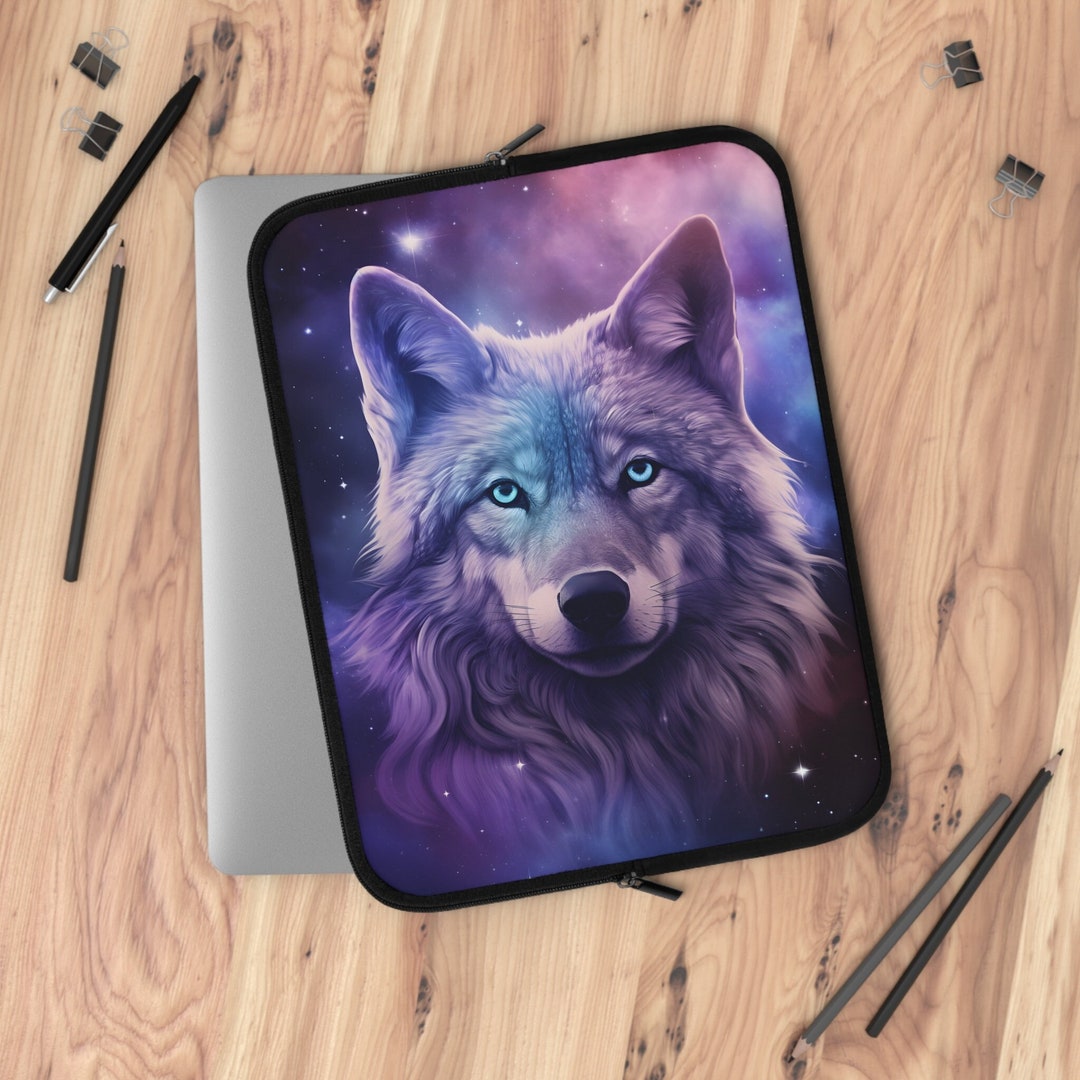Galaxy Wolf Tablet or Laptop Sleeve | Protect Your Computer When You Go ...