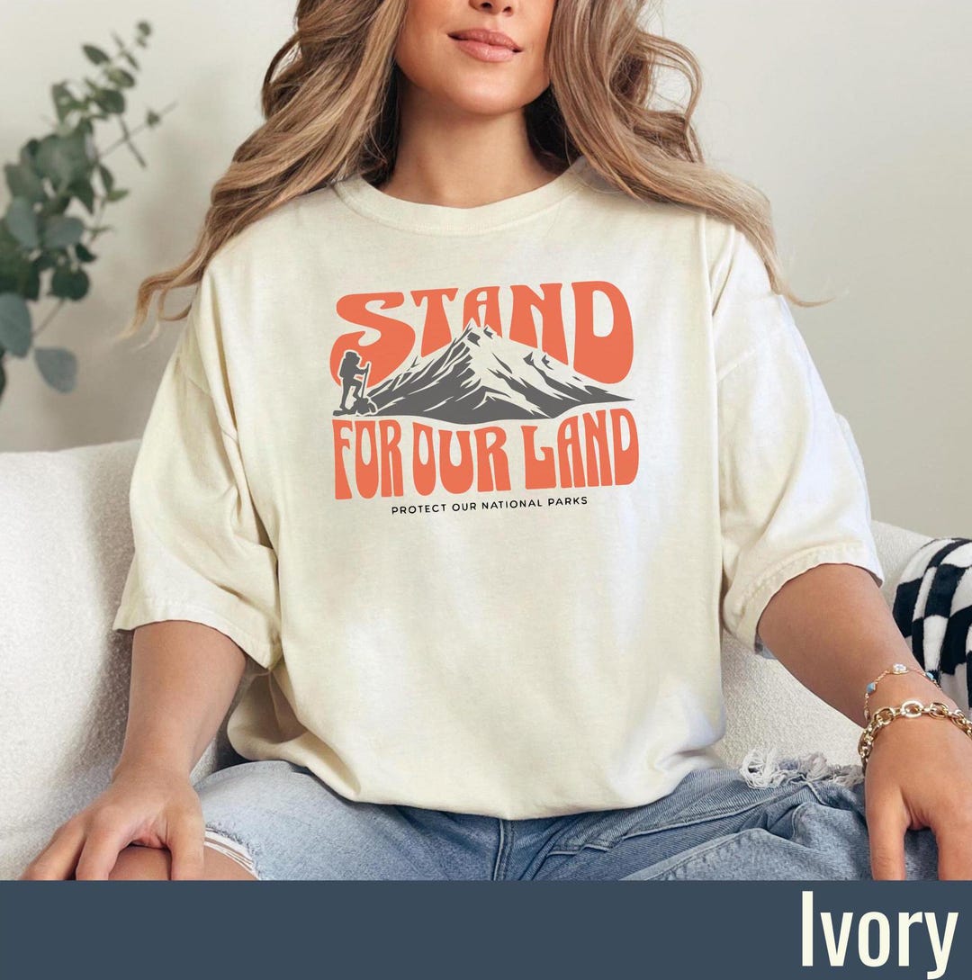 Stand for Our Land National Parks Unisex T-shirt, Alt National Park ...