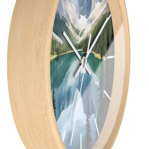 Yoho National Park Clock. Canadian National Park Series, Wooden Wall ...